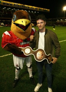 Walsall’s Luke Paddock Shows Off Belt At Banks’s Stadium – British ...
