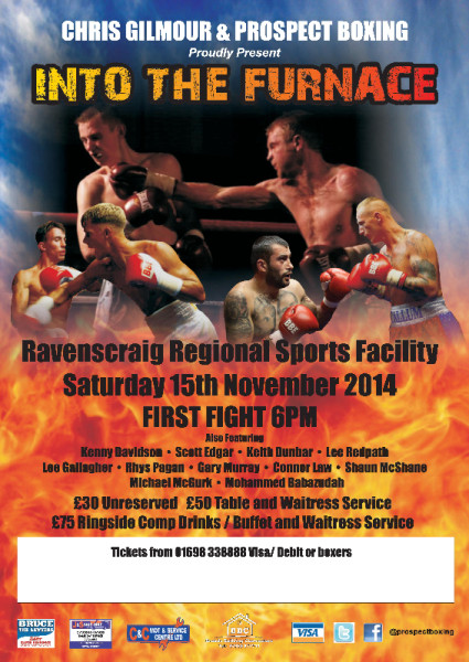 Prospect Boxing and Chris Gilmour Boxing Return on November 15th ...