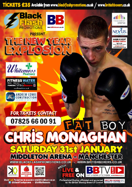 Former heavyweight ‘Fat Boy’ Chris Monaghan makes his pro debut at ...