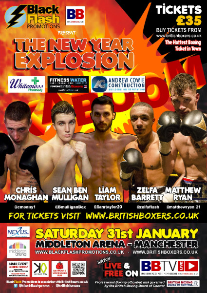 Main-Fight Poster – British Boxing BBTV