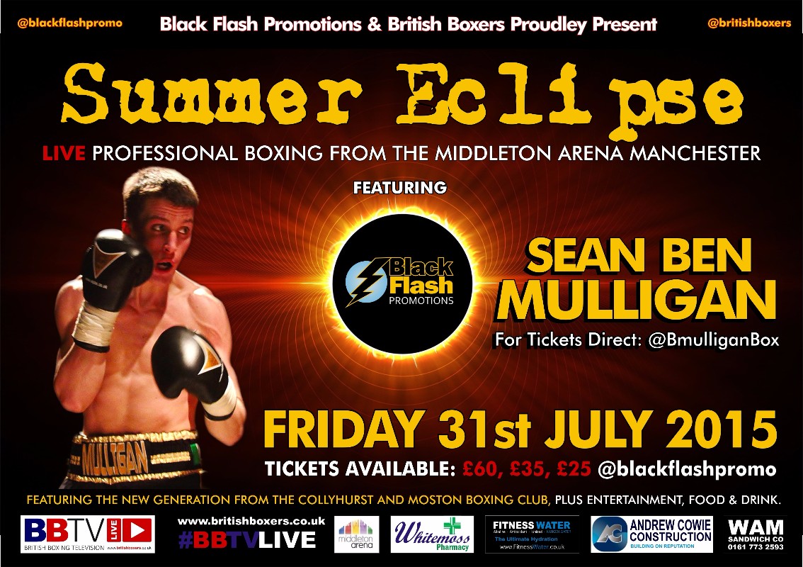 Boxing Posters, Design and Printing – British Boxing BBTV