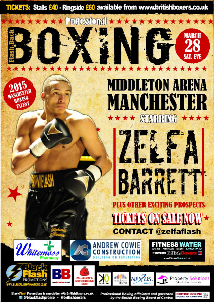 Black Flash Promotions – Next Show March 28th – British Boxing BBTV