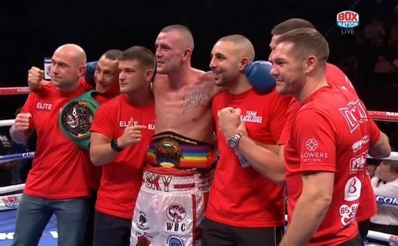 Luke Blackledge retains Commonwealth title in Manchester – British ...