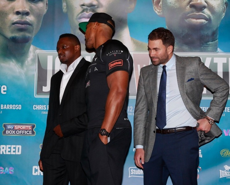 Joshua refuses coin toss lets Whyte ring walk second – British Boxing BBTV