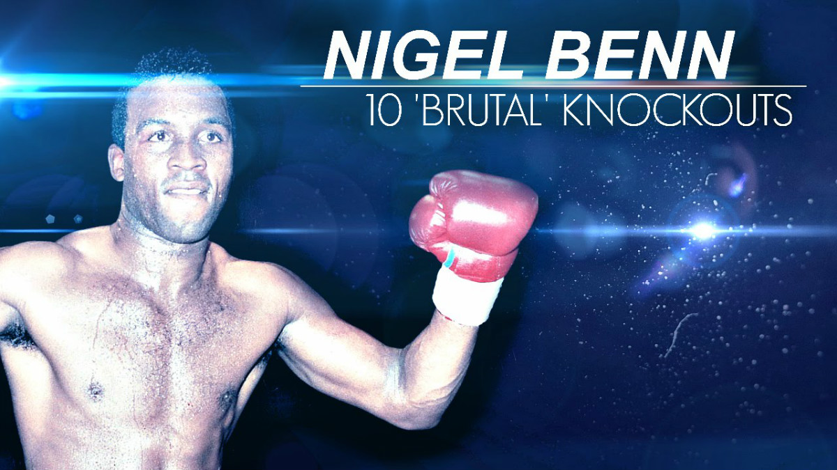 Nigel Benn – 10 Brutal knockouts (video) – British Boxing BBTV