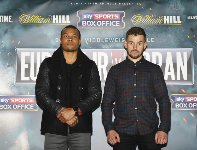 Eubank vs Doran added to Anthony Joshua’s world title defence at the O2 ...