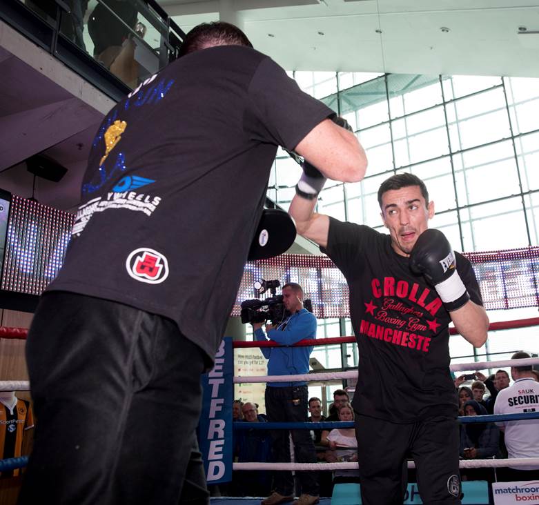 Crolla vs Linares Media Pics and Quotes: “It’ll be a war, we will give ...