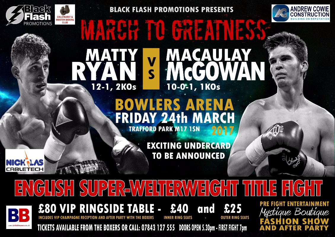 VIDEO: IN CAMP PREVIEW: Matty Ryan Vs Macaulay McGowan March 24th ...