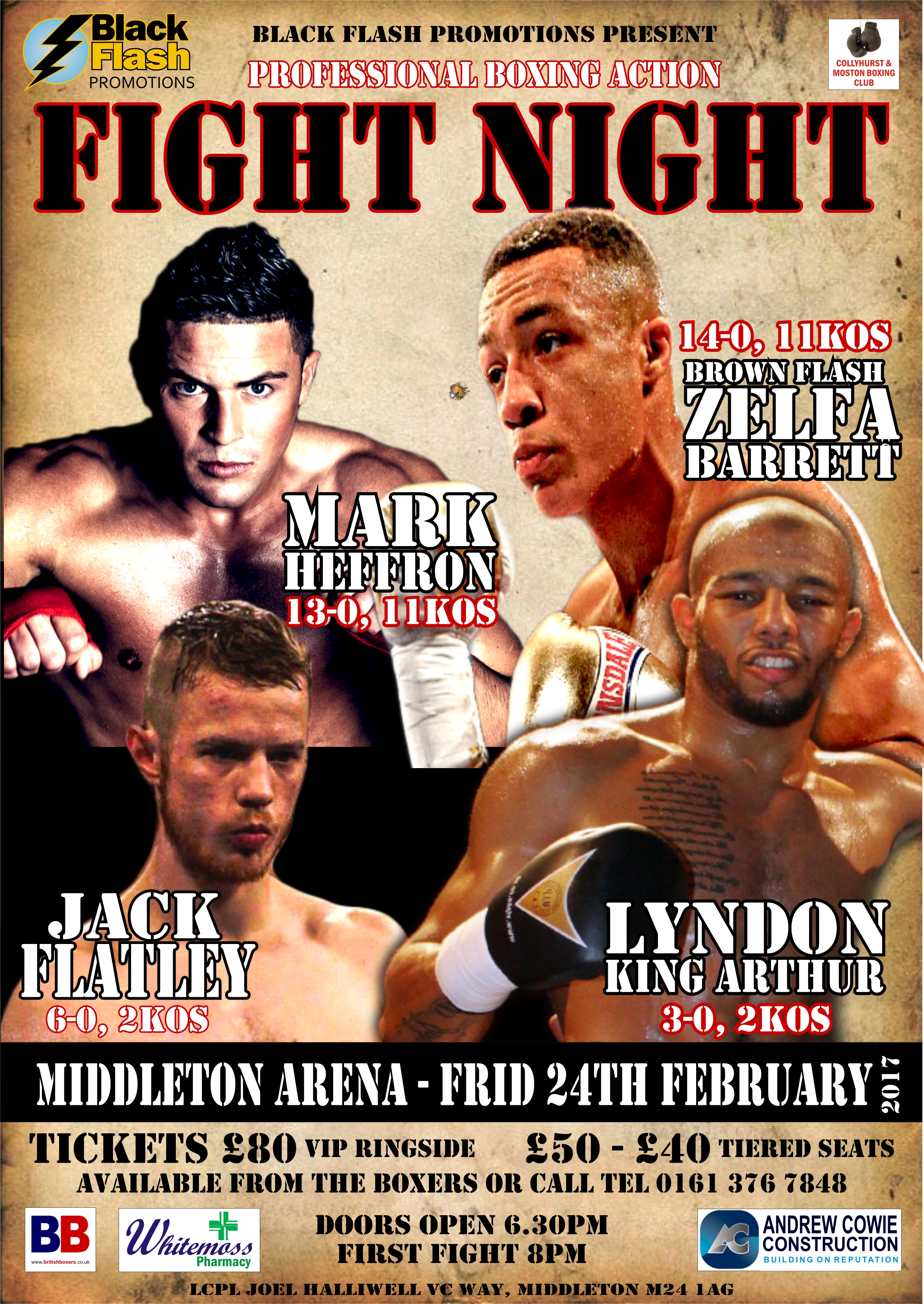 BBTV LIVE FREE BOXING: Barrett, Heffron, Arthur and Flatley feature on ...
