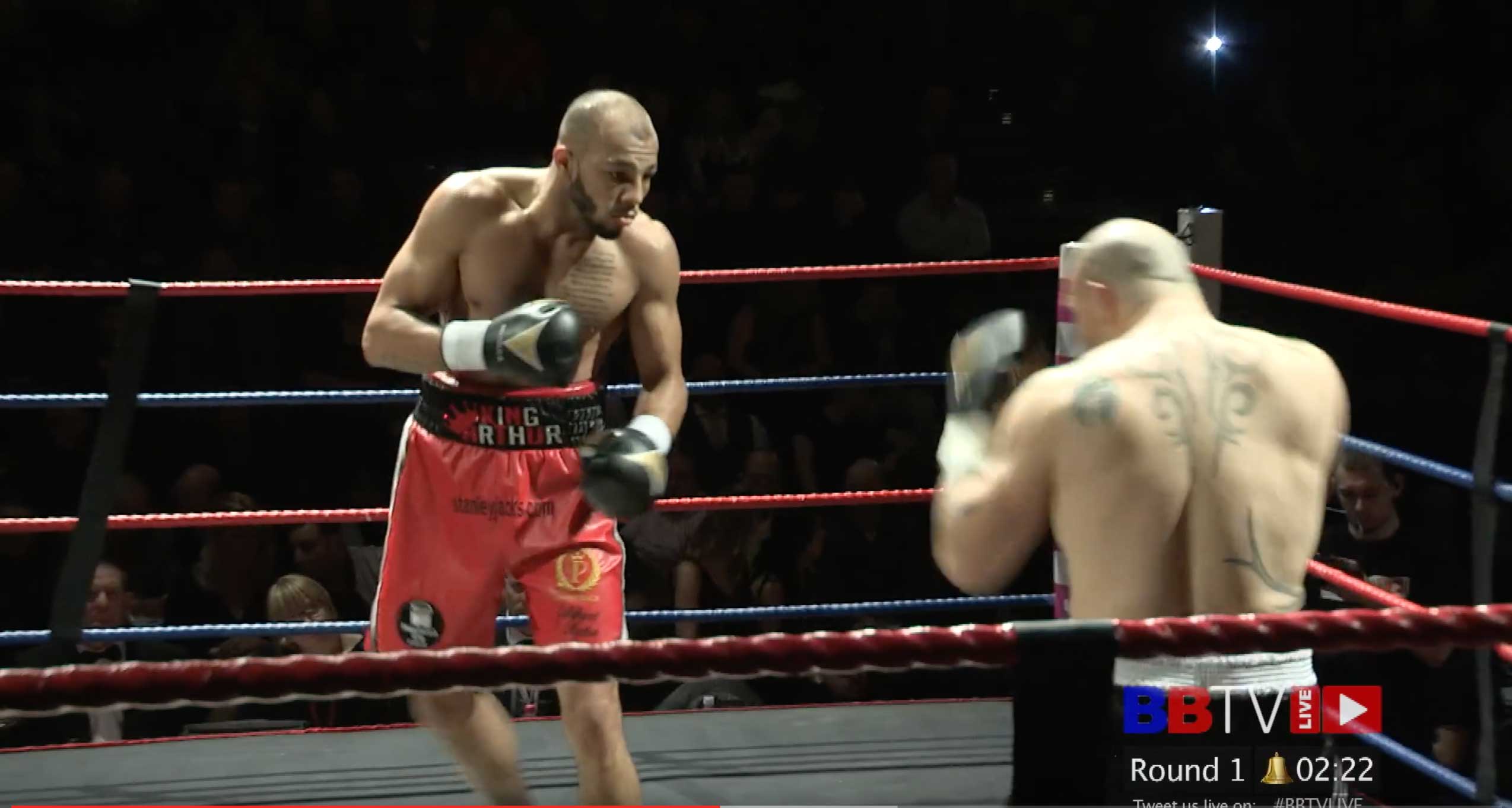 FIGHT VIDEO: Lyndon ‘King’ Arthur stops Tzvetozar Iliev early – British ...
