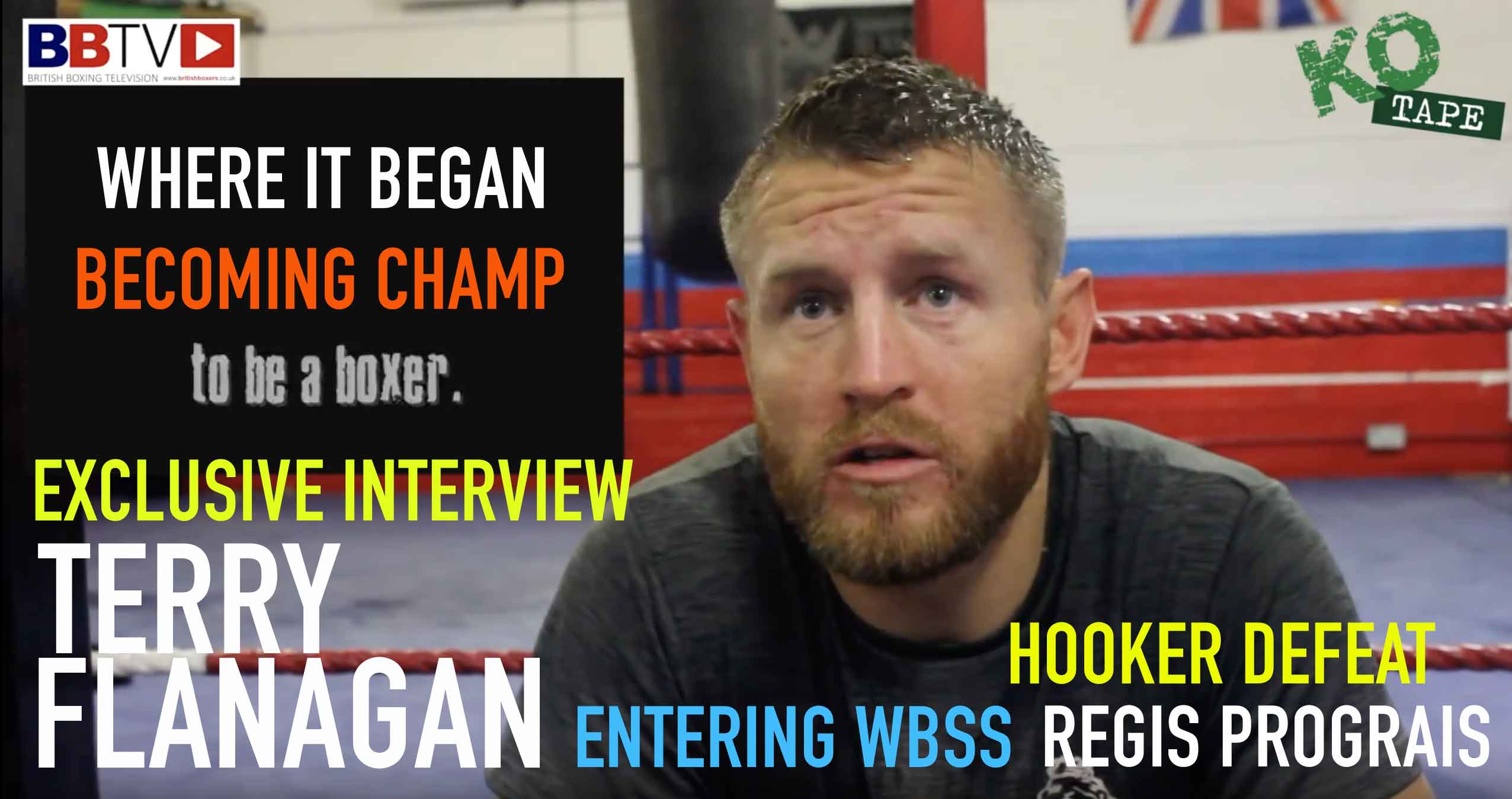 EXCLUSIVE Video Interview: TERRY FLANAGAN on Entering WBSS, facing ...