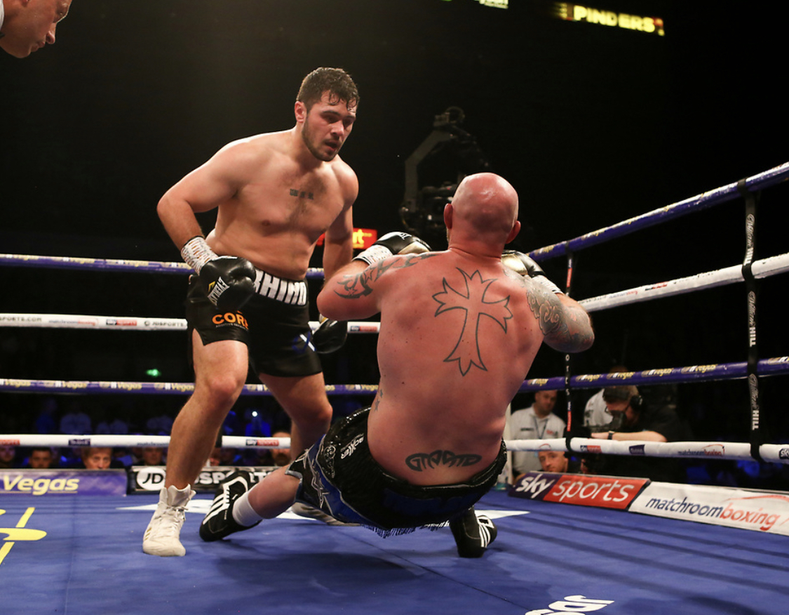 dave allen v dorian darch – British Boxing BBTV