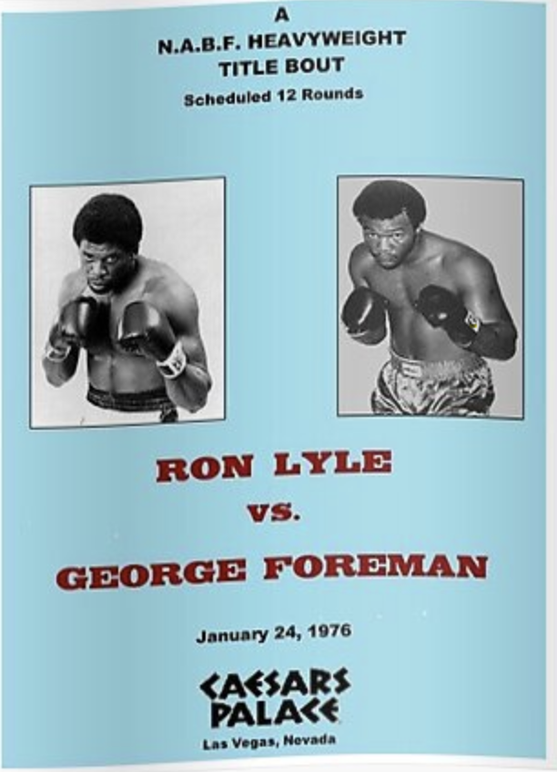 Fight of the day: George Foreman vs Ron Lyle – 24th January 1976 ...