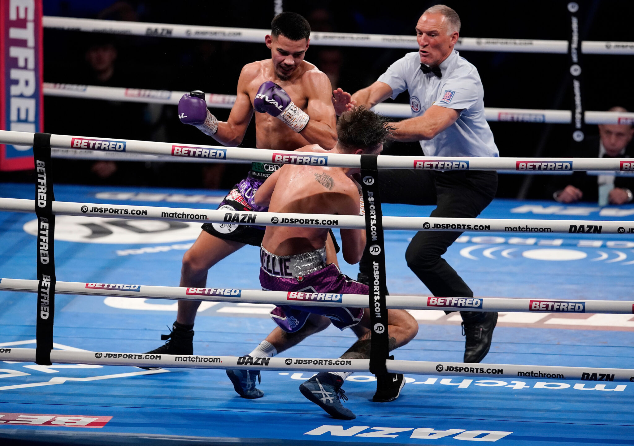 Diego Pacheco halts Jack Cullen in four rounds on UK debut – British ...
