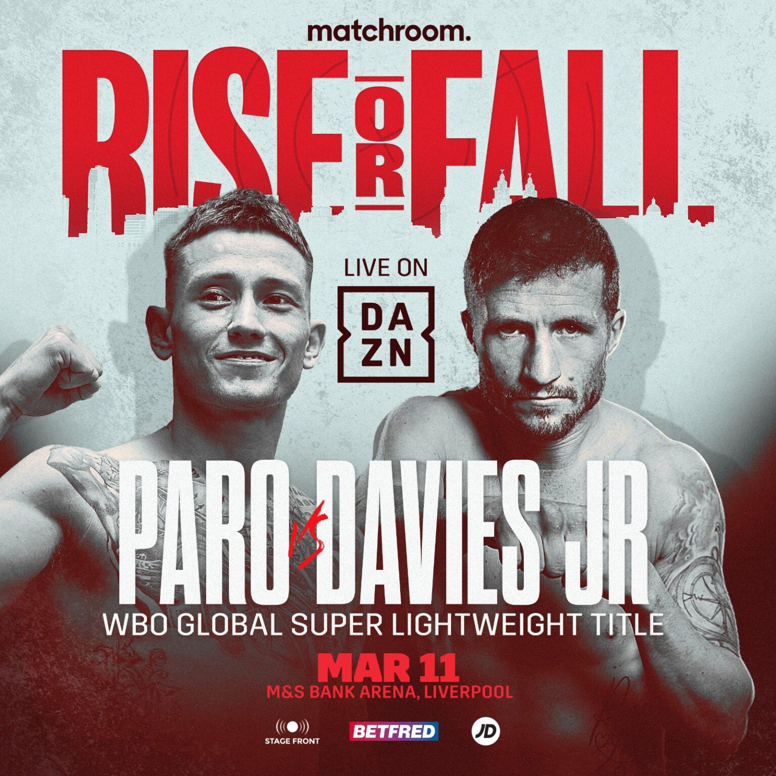 Liam Paro pulls out of Robbie Davies Jr fight after suffering fracture ...