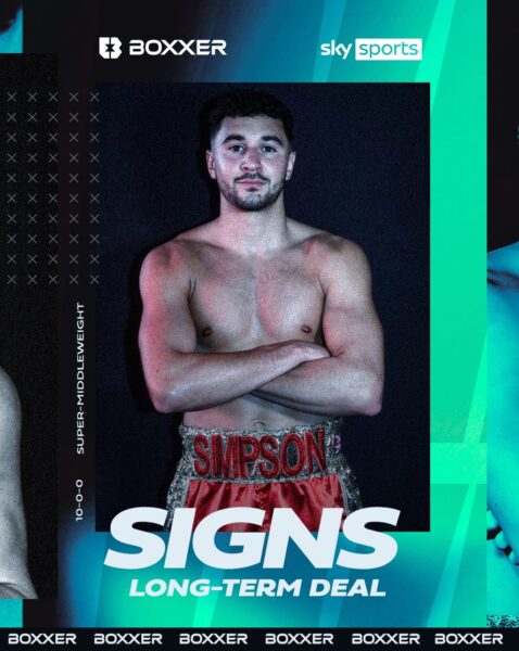 Callum Simpson signs with BOXXER and Sky Sports – British Boxing BBTV