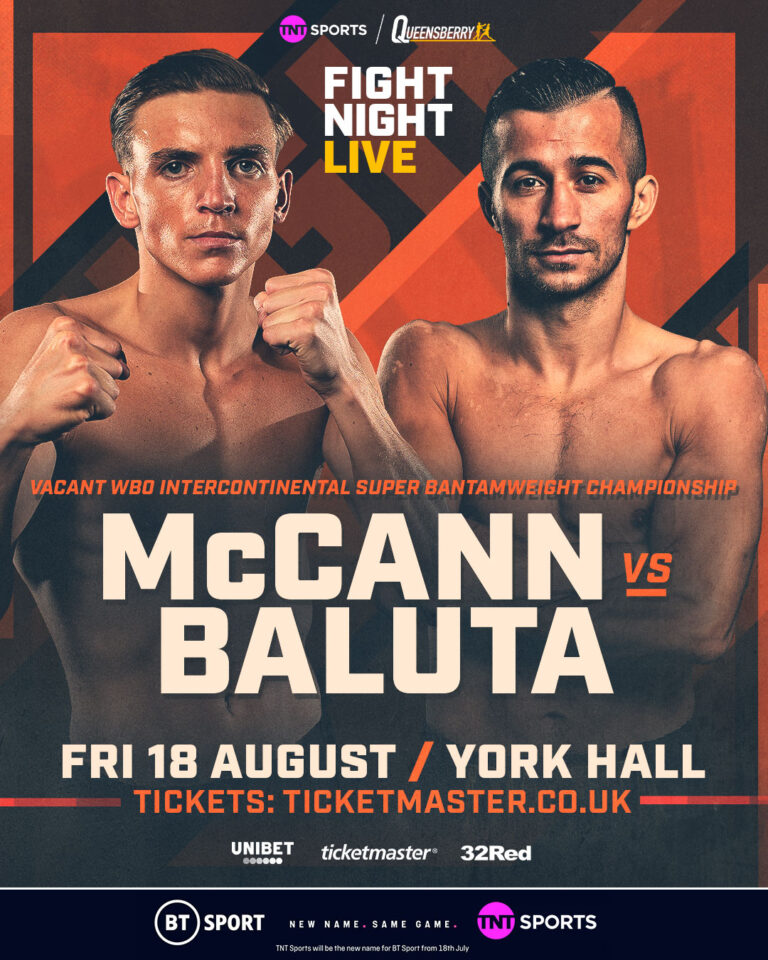 Preview: McCann faces toughest test of his career against Baluta at ...
